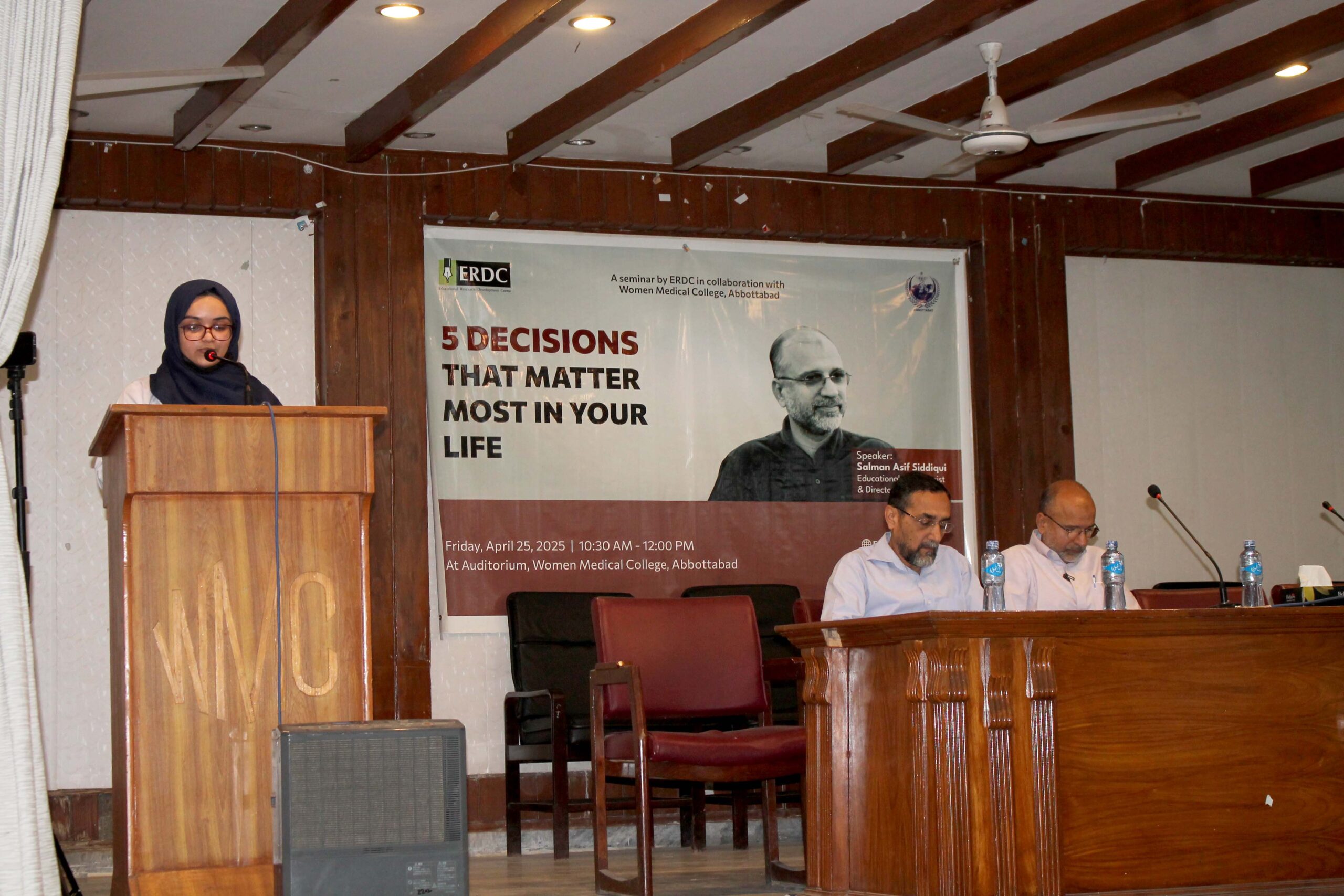 Seminar On "5 Decisions That Matter The Most" At WMC – WMC